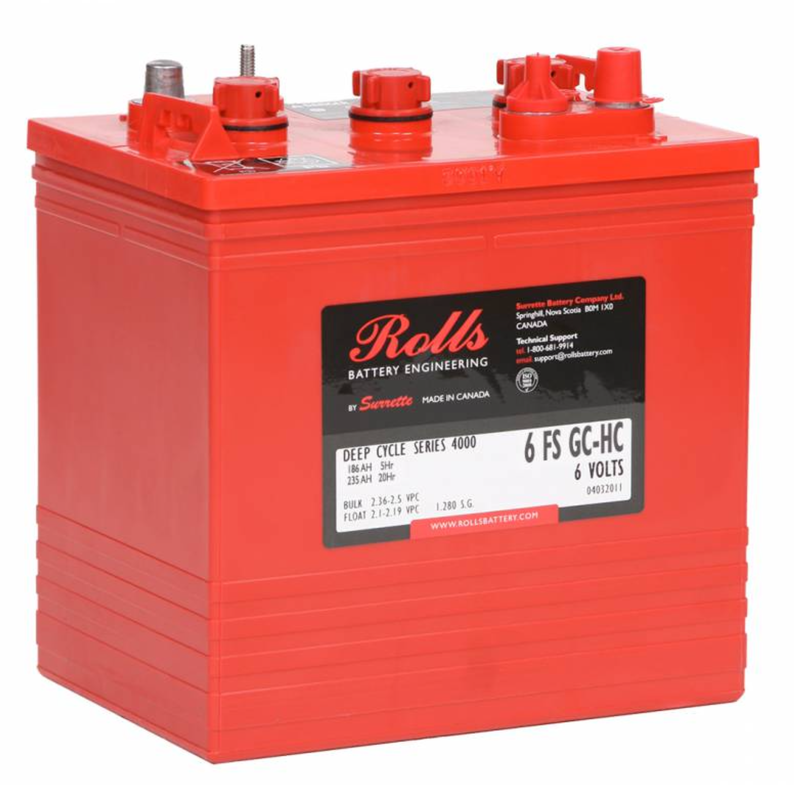 Acumulator Tractiune ROLLS 6V 235 Ah - Neobat.ro