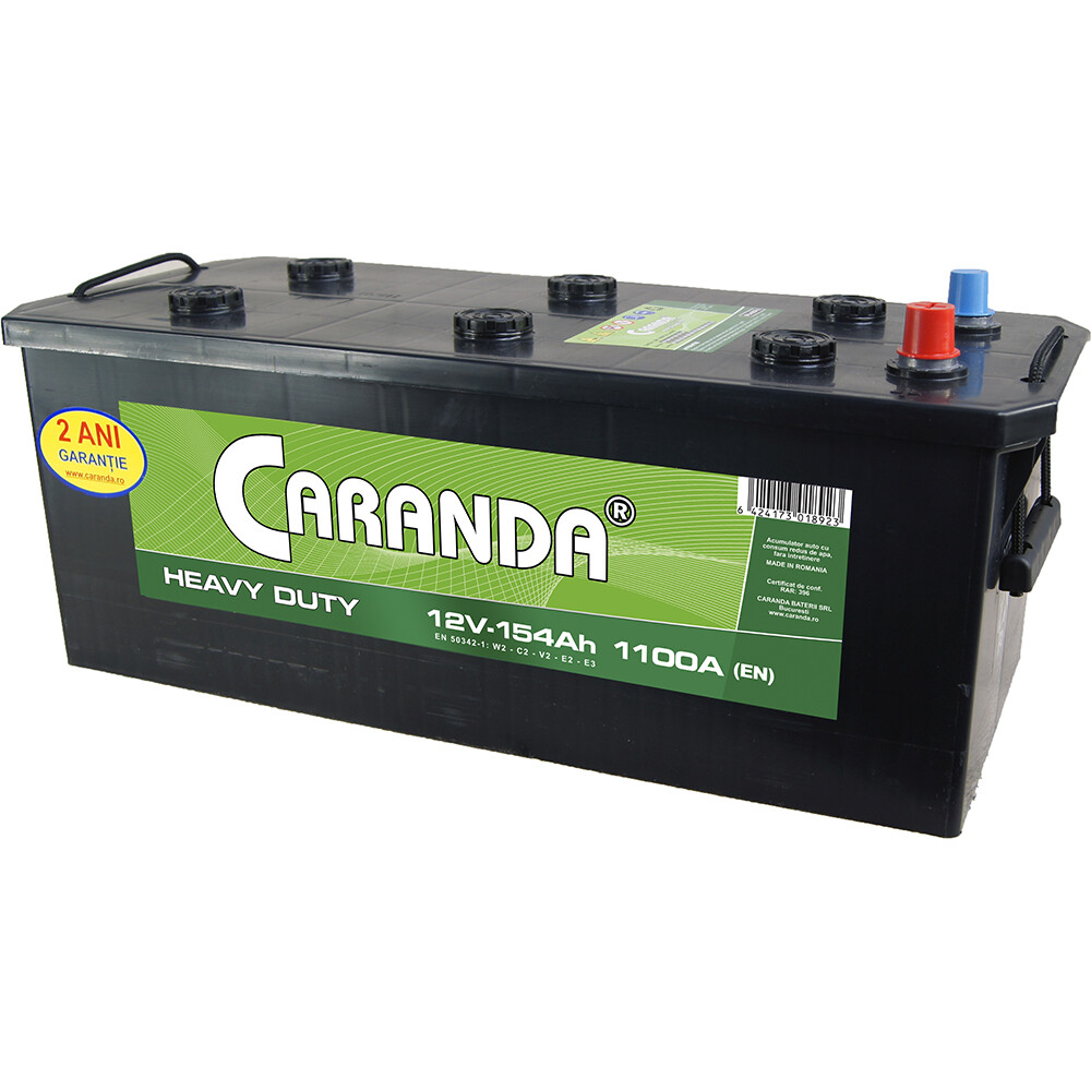 Baterie camion 12V 154Ah 1100A CARANDA HEAVY DUTY - Neobat.ro