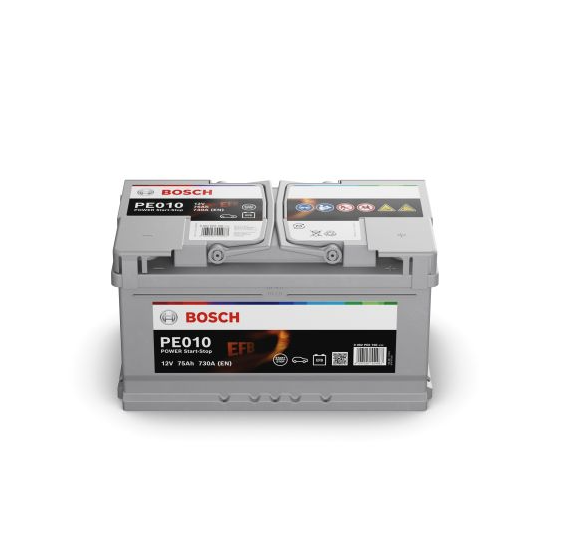 Baterie Auto BOSCH Power Line EFB Start-Stop 75Ah - Neobat.ro