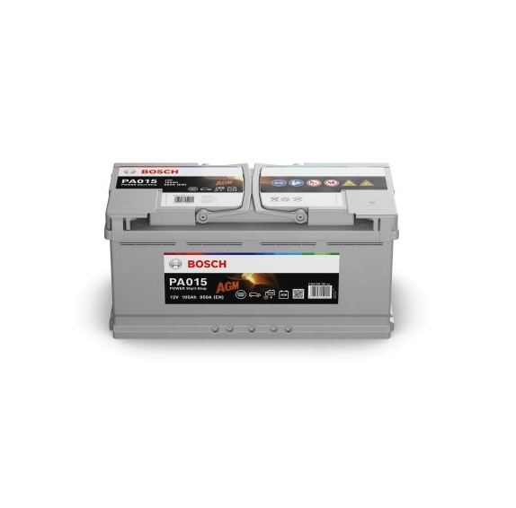 Baterie Auto BOSCH Power Line AGM Start-Stop 105 Ah - Neobat.ro