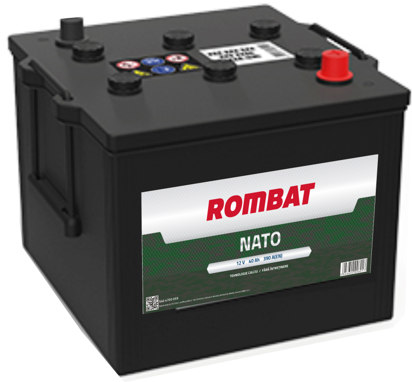Acumulator ROMBAT NATO 12 V - 125AH - Neobat.ro