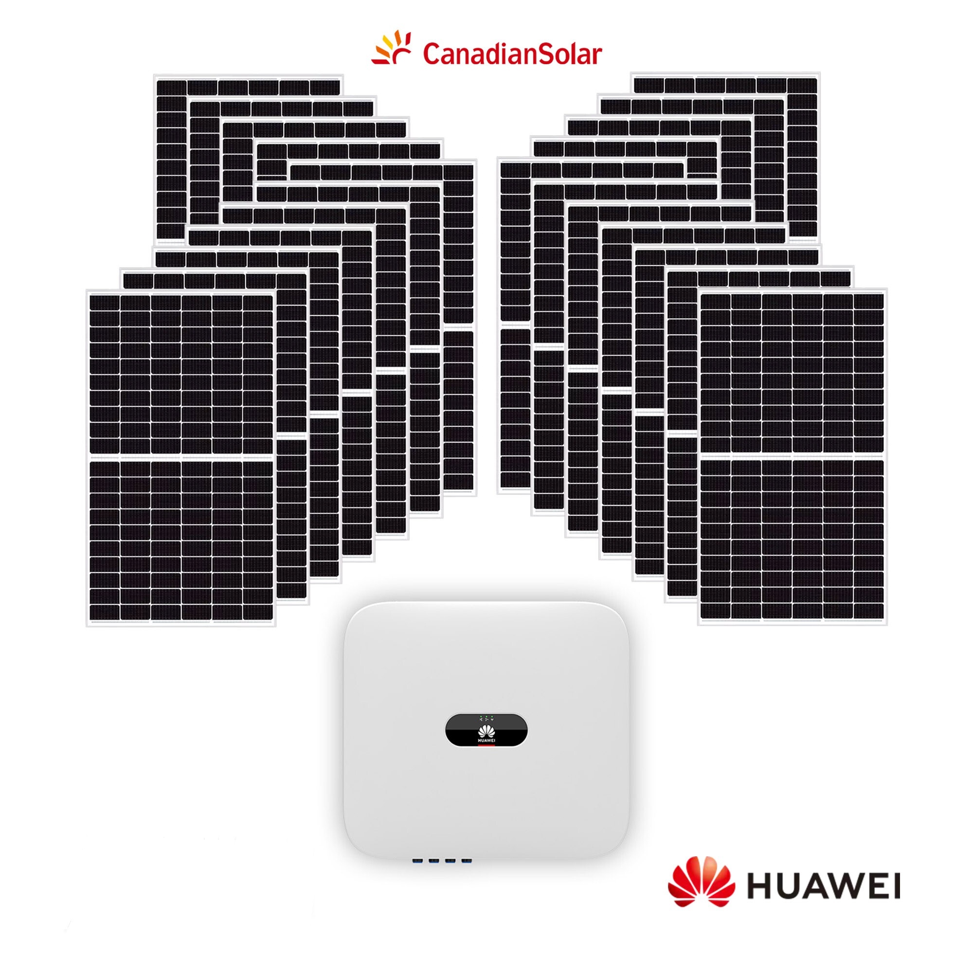 Sistem Fotovoltaic Canadian Solar + Huawei 36 kW Trifazat - Neobat.ro